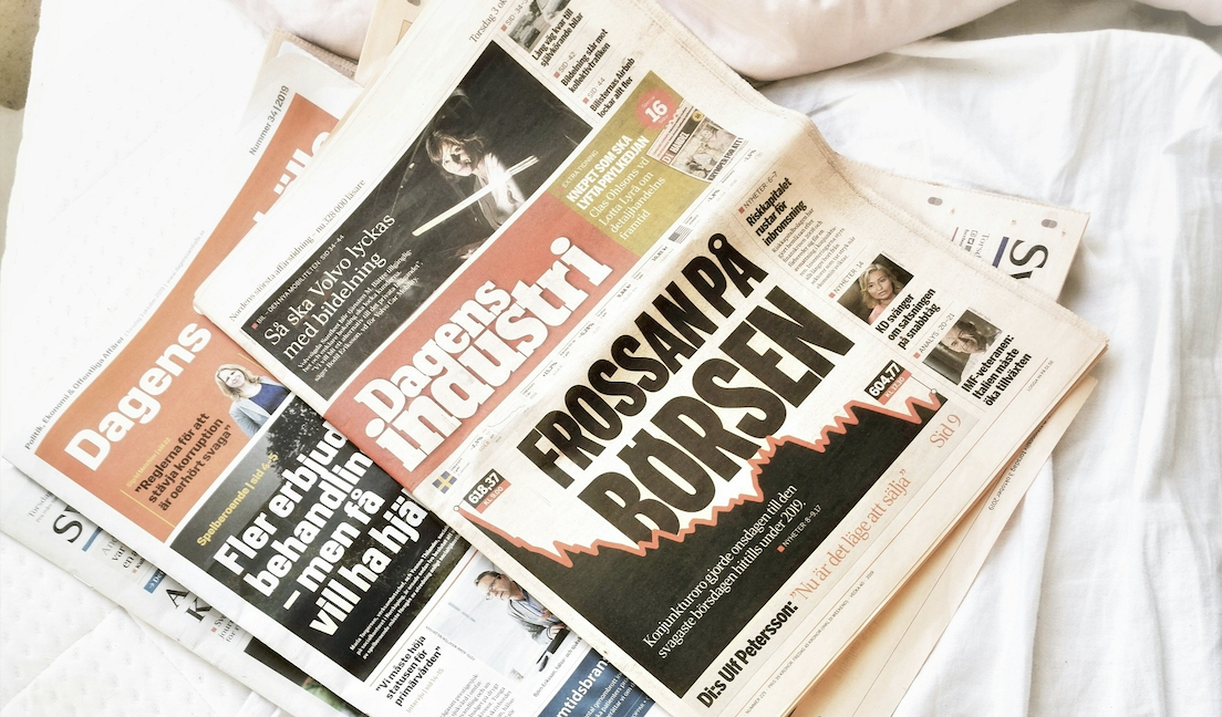 Tidningar - "Magiska formeln" i Sverige